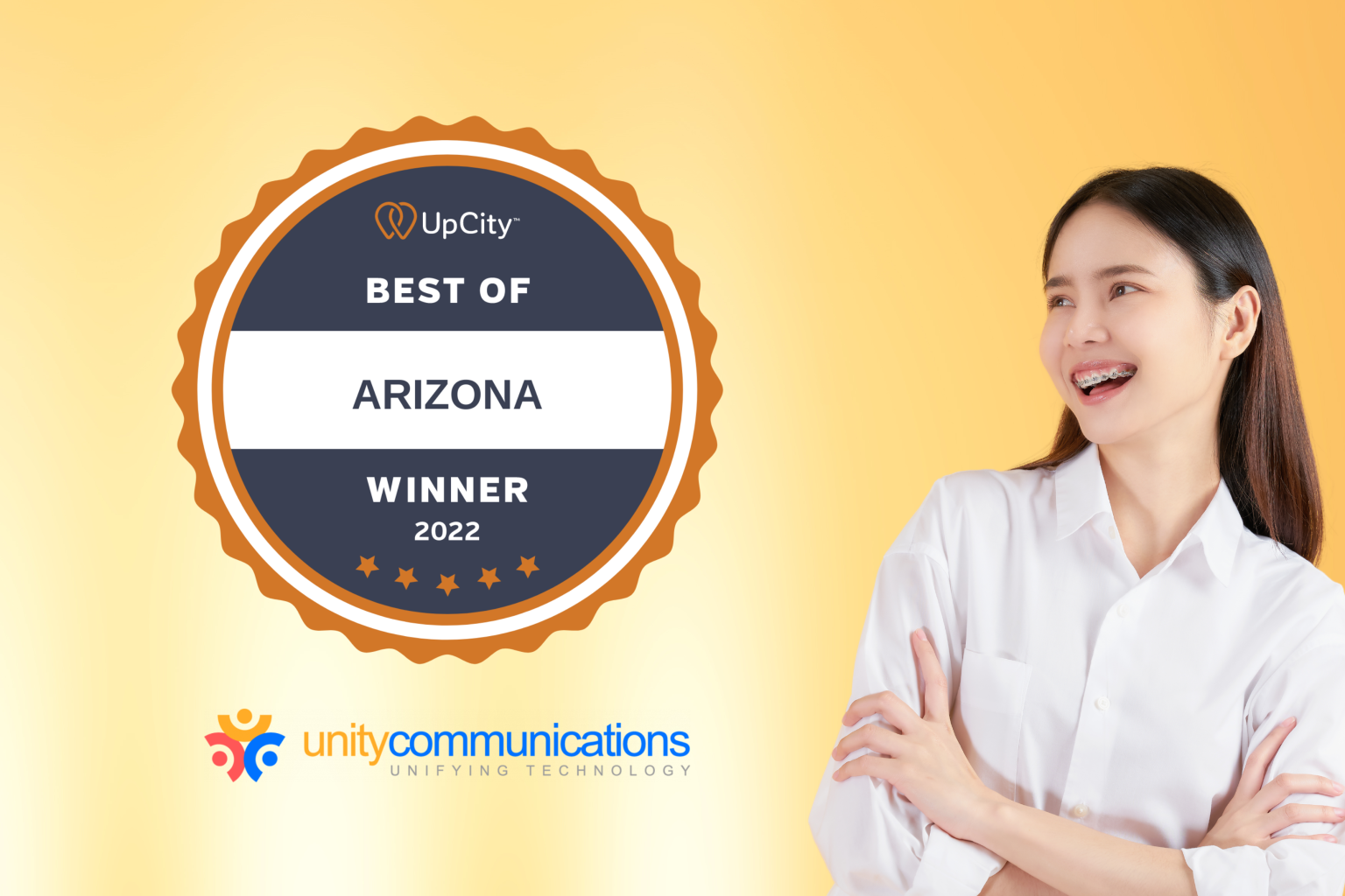 Unity Communications Wins Second UpCity Best of Award