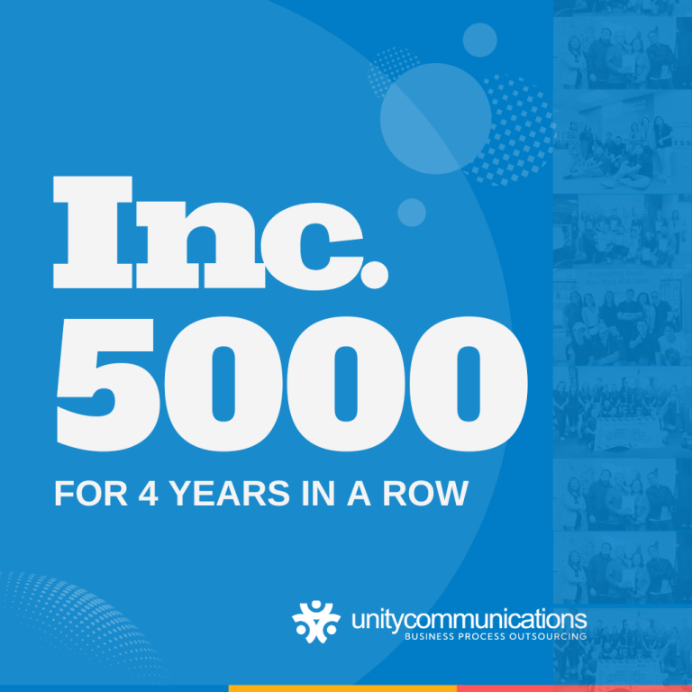 Unity Inc 5000 2024: 4th Year with 131% Growth Celebration