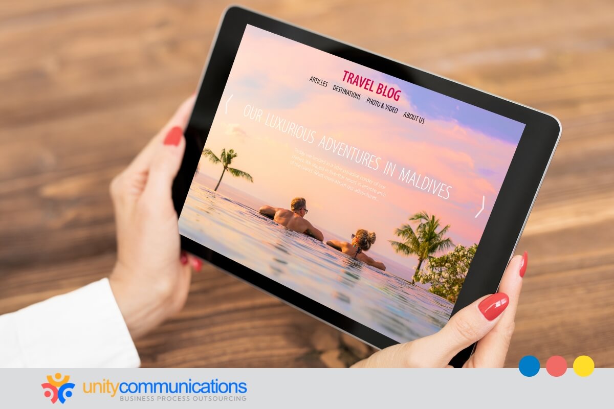Outsourced Content Creation for Travel Blogs | Unity BPO