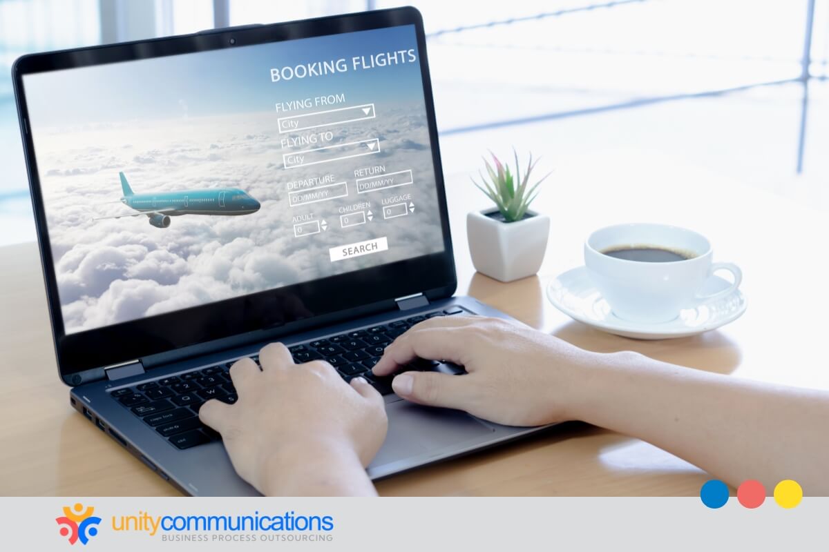 Managing Travel Bookings Through Outsourcing | Unity BPO