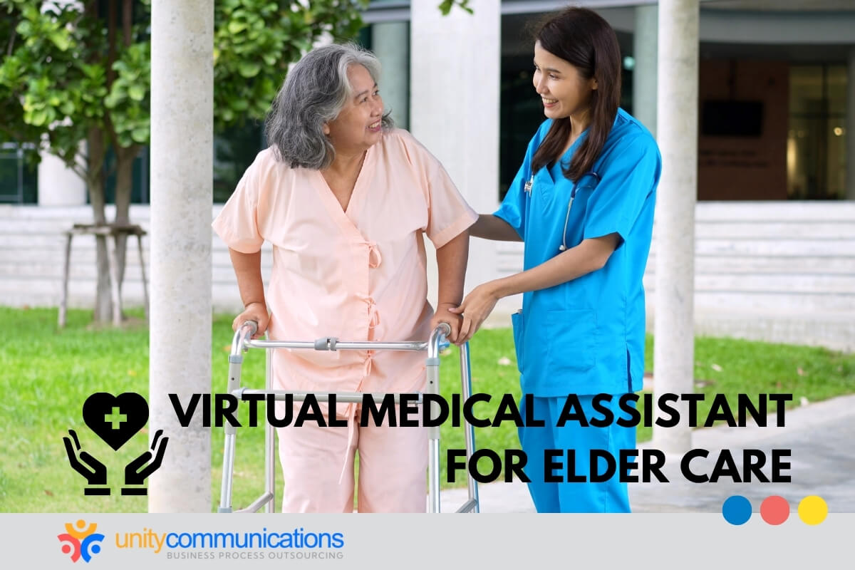 Virtual Medical Assistants for Elder Care with Gentle Touch