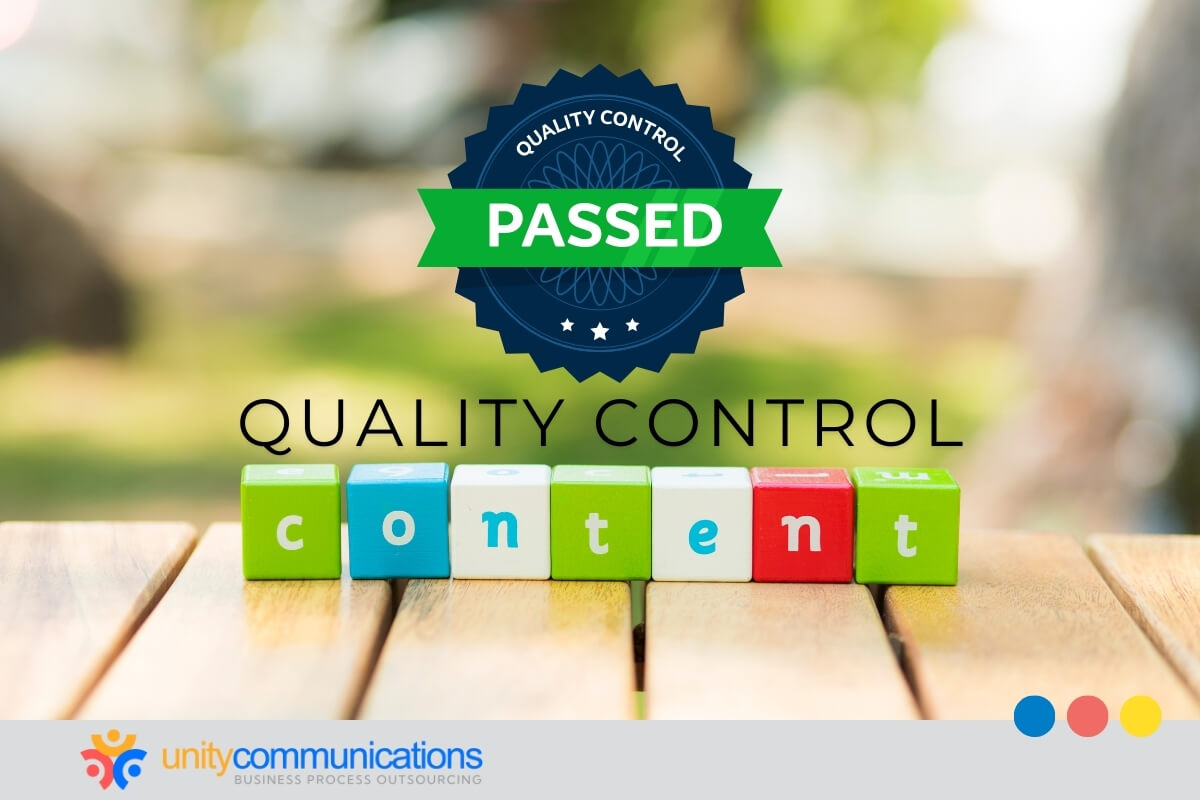 Content Quality Control in Outsourcing: Ensure Top Quality