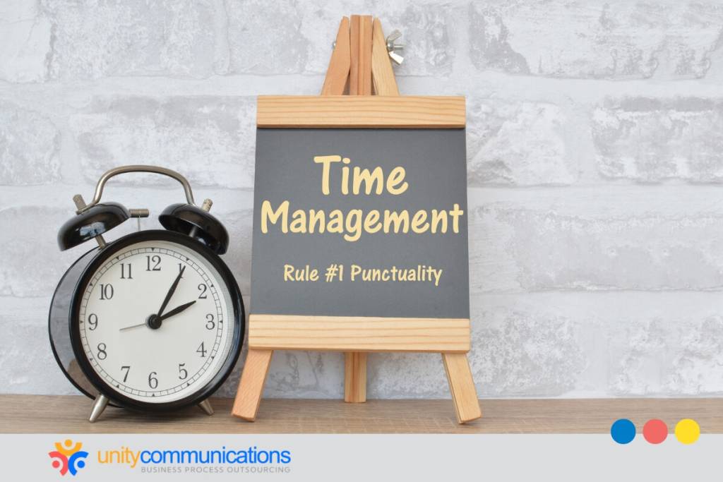 Time Management Tips for Virtual Assistants | Unity BPO